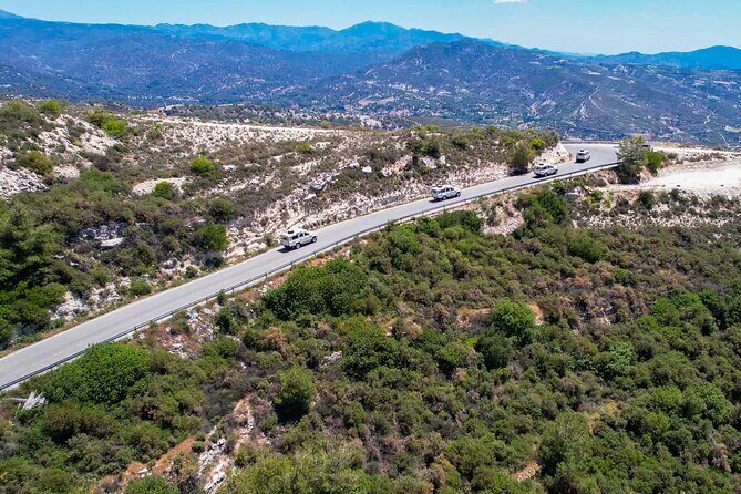 Grand Tour Full Day Jeep Safari from Limassol - The Itinerary in Detail