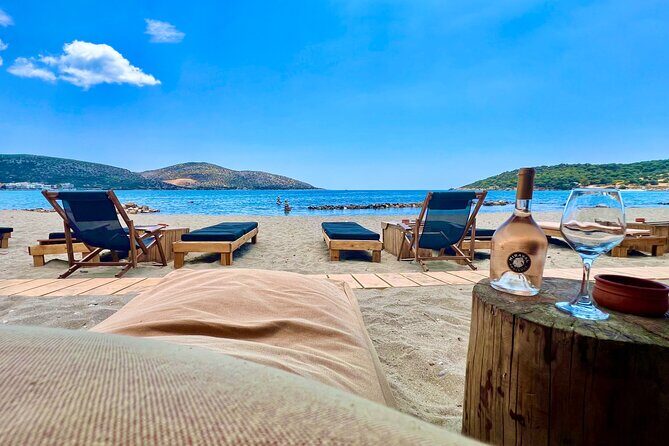 Greek Wine Tour with a Sommelier & Beach Day - Athenian Riviera - Relaxing at the Beach: An Ideal Post-Tasting Chill