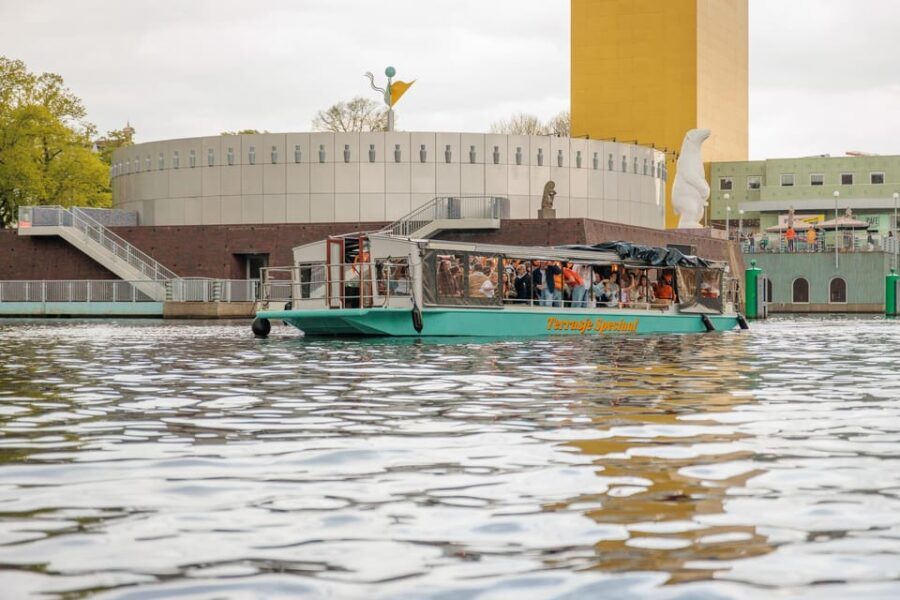 Groningen: Terrace Boat Experience with a Cozy Bar - The Experience in Action: What Youll Feel