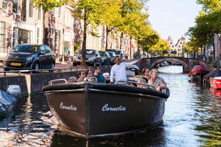 Haarlem: Open Boat Canal Tour in the Historical City Center - Authentic Reviews: What Travelers Say