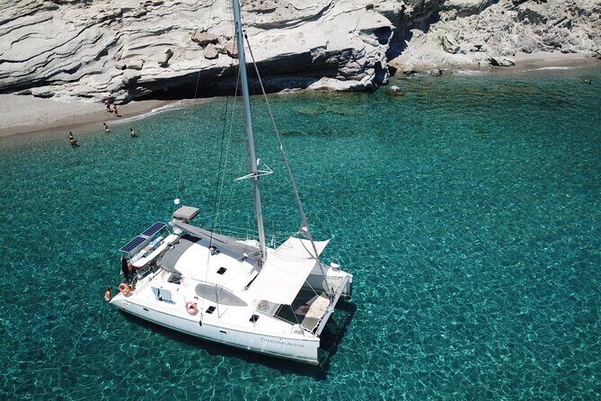 Half day Catamaran Morning Cruise in Kleftiko - Snorkeling and Water Activities