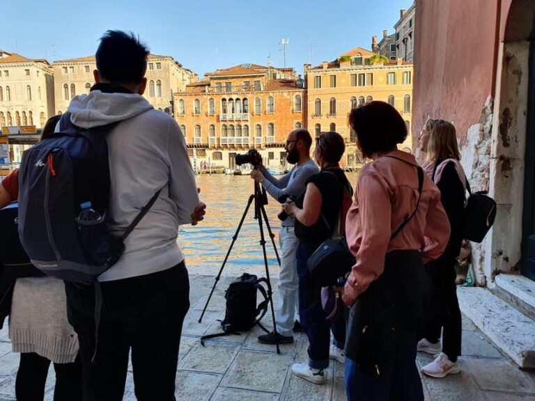 Half day Photography workshop in the magical Venice - Group Size, Language & Flexibility