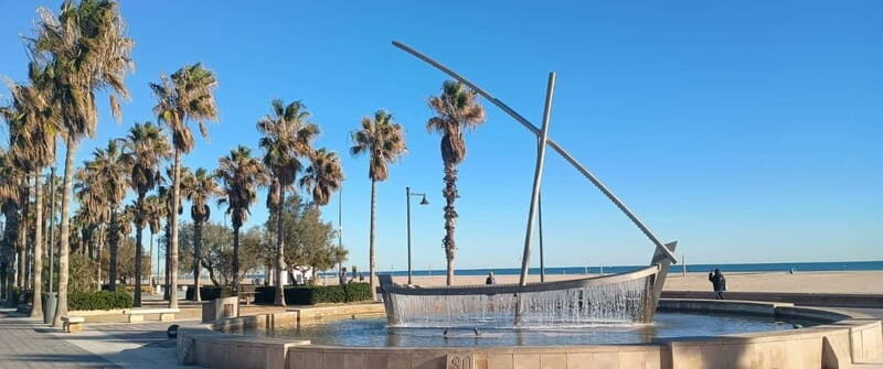 Half Day Valencia Foodie Cycling Tour - First Leg: Marina to Beaches
