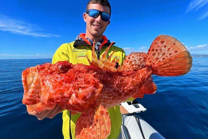 Half-seabed or rod fishing tour with bolentino - The Experience of the Boat