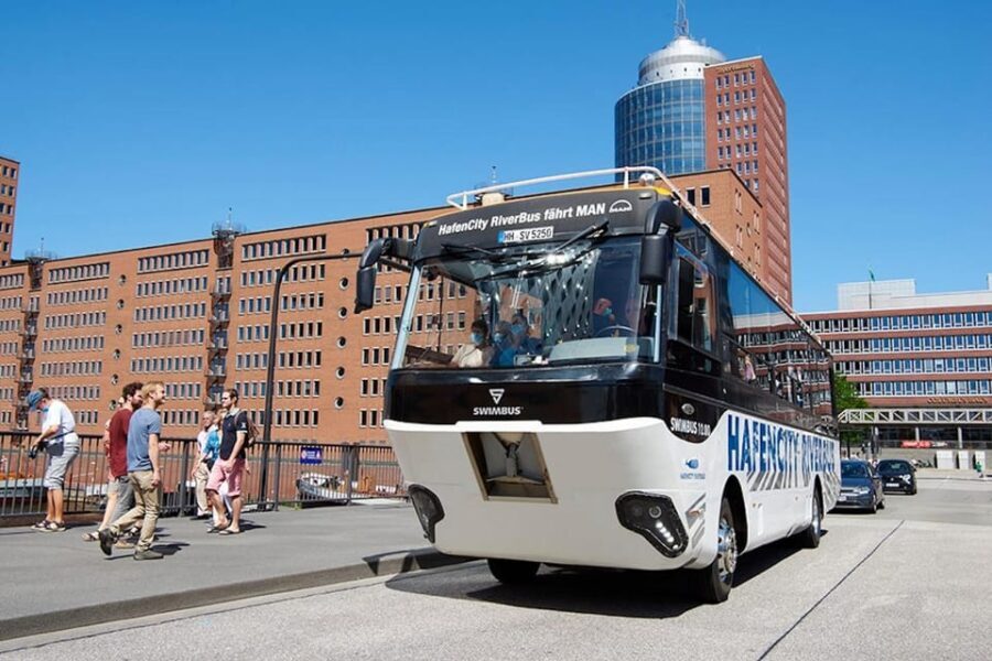 Hamburg: Amphibious River and Land Bus Ticket - Detailed Breakdown of the Tour Stops