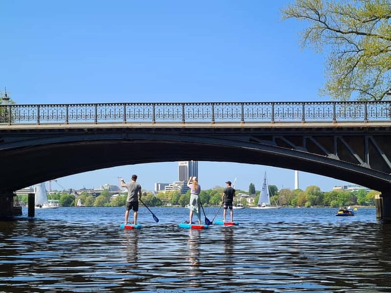 Hamburg: Stand Up Paddling - SUP Board Rental - What the Experience Looks Like