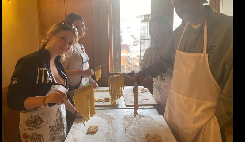 Hands-On Pasta & Tiramisu Class near Colosseum - What You’ll Actually Do