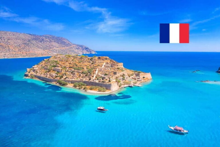 Heraklion: Spinalonga only French Guide lunch in restaurant - The Experience for Different Travelers