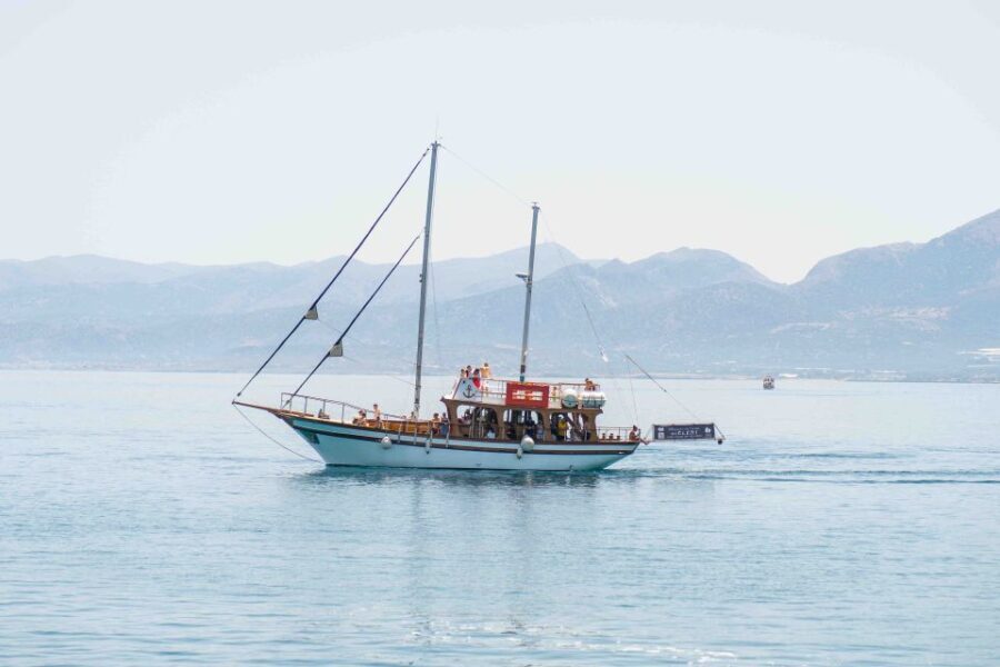Hersonisos: Boat Cruise with Swim Stops and Lunch - Food and Drinks: Simple, Local, and Satisfying