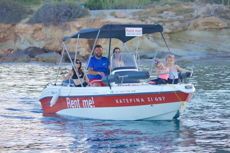 Hersonissos: Rent a Boat - No License Needed - Who Will Love This Experience?
