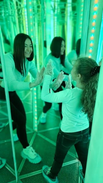 ''House Of Attractions'': Glass Labyrinth Family Ticket 2+1 - What to Expect: A Journey of Senses and Solving