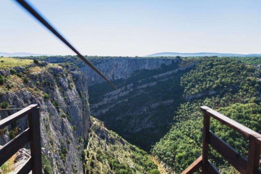 ibenik : Zipline ibenik - ikola Canyon - The Experience in Detail