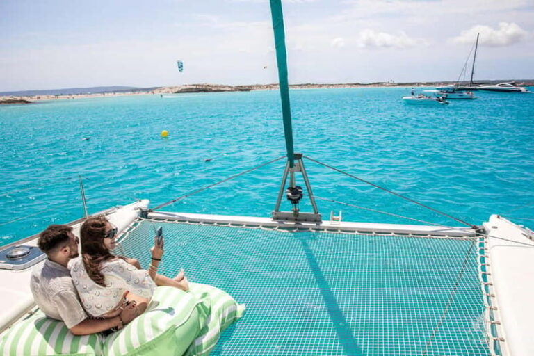 Ibiza: Full-Day Private Trip to Formentera by Catamaran - Visualizing Your Day