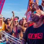 Ibiza: Ocean Club Boat Party with Premium Drinks, Food, & DJ - The Swim Stop: A High Point