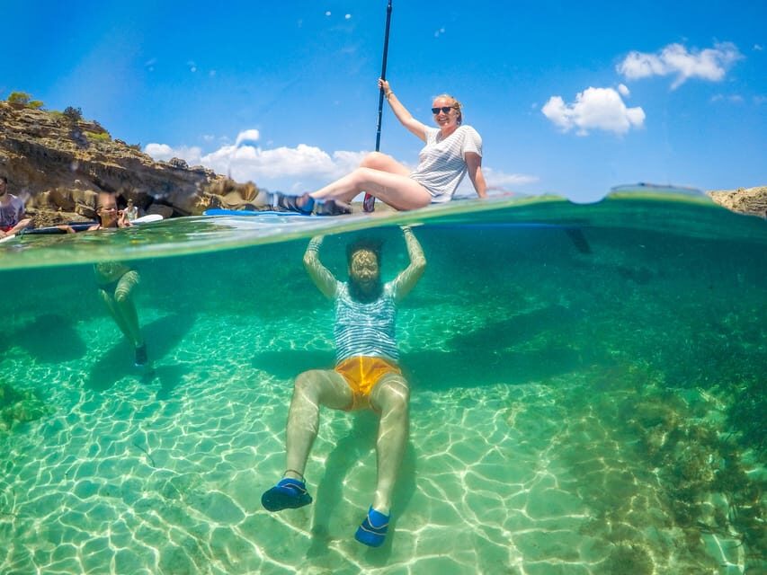 Ibiza: Stand-Up Paddle Boarding Trip to Secret Caves - Equipment and Instruction