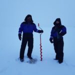 Ice fishing by car with hot beverages at Pyhä-Luosto - The Scenic Drive and Accessible Location