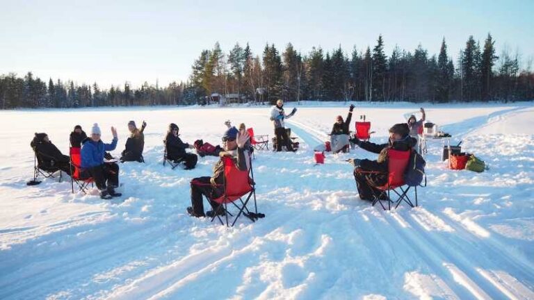 Ice fishing program in Lapland - Authenticity and Value