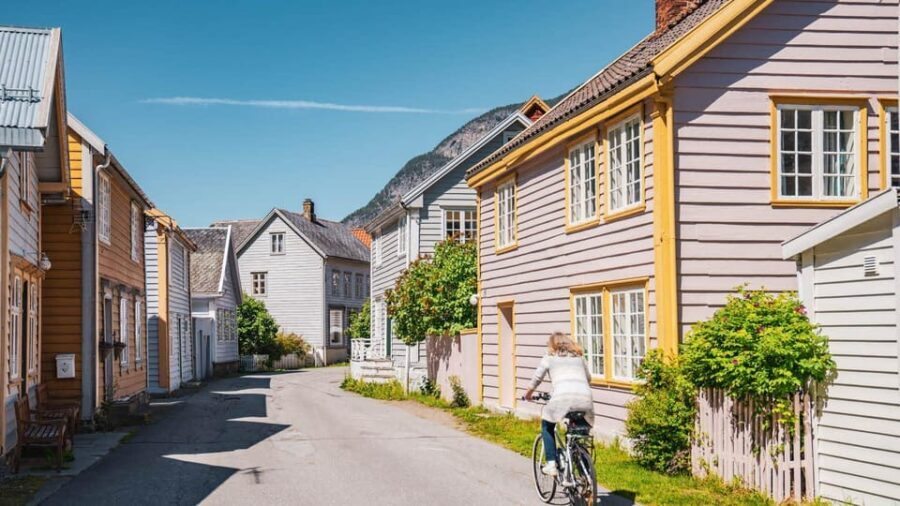 In Lærdal: Guided Old Town Tour - A Close Look at the Guided Old Town Tour