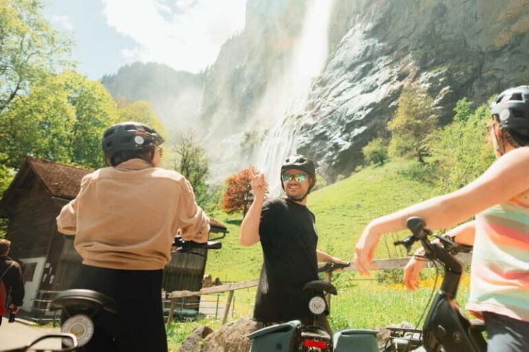 Interlaken - Lauterbrunnen E-bike Tour: Valley of Waterfalls - Key Points