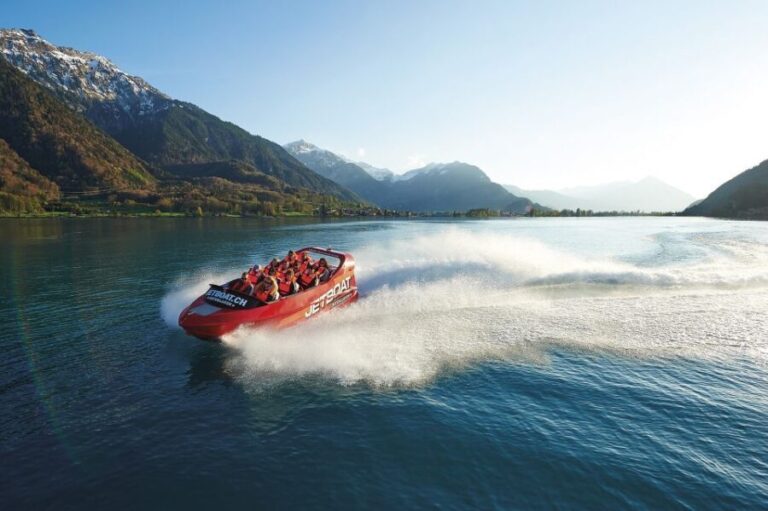 Interlaken: Scenic Jetboat Ride on Lake Brienz - Authentic Experiences and Traveler Feedback