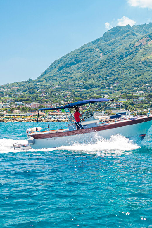 Island of Ischia: private full day boat tour on Aprea 8,3m - The Itinerary in Detail