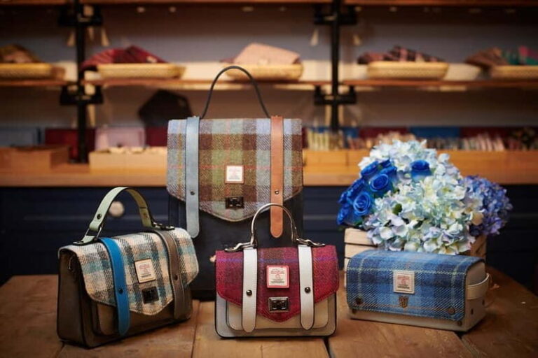 Islander® Harris Tweed® Mini Satchel Canongate Workshop - An In-Depth Look at the Harris Tweed® Mini Satchel Workshop