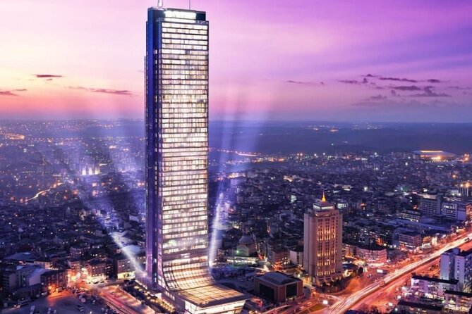 Istanbul Sapphire Observation Deck Entrance - Key Points: