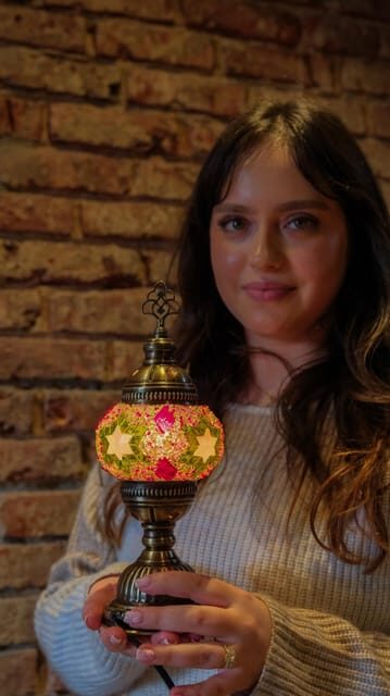 Istanbul: Turkish Mosaic Lamp Workshop with Bosphorus View - The Creative Process