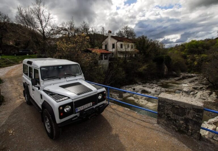 Istria: Land Rover Off-Road Adventure with Tastings - The Experience in Detail
