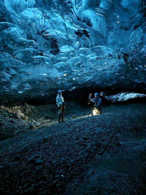 Jökulsárlón: Blue Ice Cave Tour and Glacier Walk - The Itinerary: From Lagoon to Ice Cave and Back