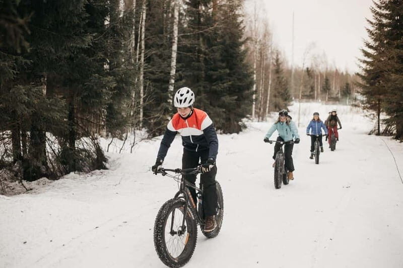 Jyvaskyla: Fatbiking Tour in a Finnish Wintry Forest - The Itinerary: What to Expect