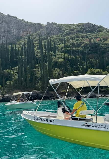 Kardamili Boat Rentals No License Needed - Free Towels, Fruits, Water - The Itinerary and Key Stops