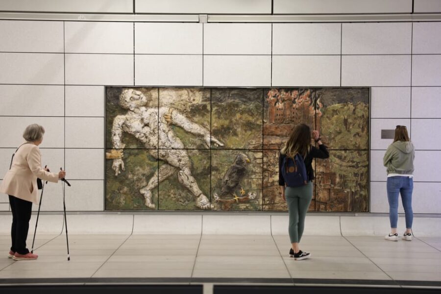 Karlsruhe Genesis - underground art by Markus Lüpertz - Who Will Benefit Most?