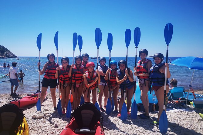 Kayak excursion to Cova dels Coloms from Platja Mascarat - Key Points