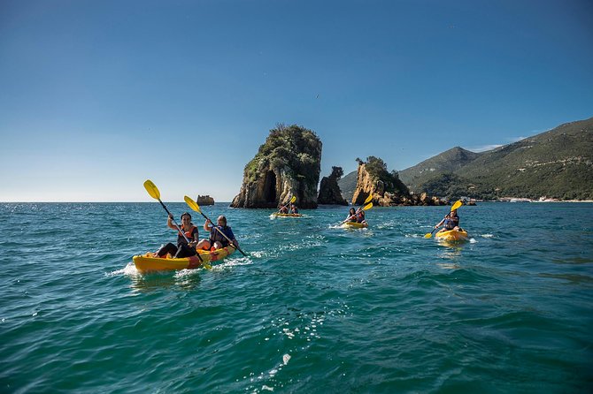 Kayak Marine Reserve, Arrábida Natural Park, Setúbal, near Lisbon - Key Points