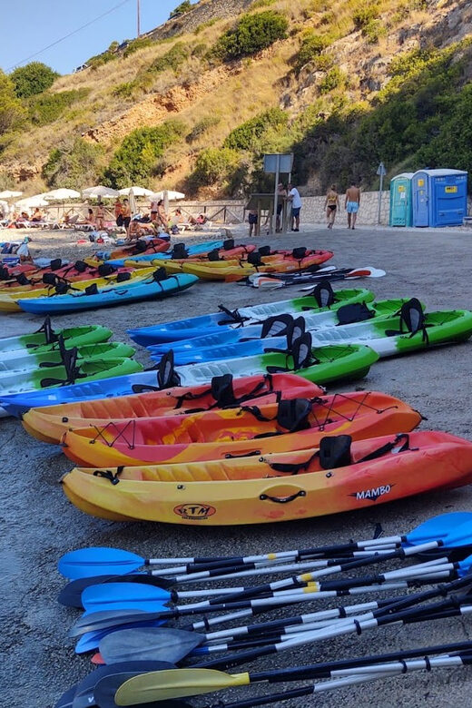 kayak route in granadella javea cave llop marí,cala en caló - What’s Included and Practical Details
