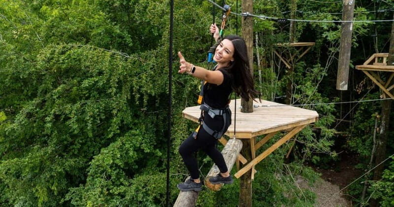 Kent: Treetop High Ropes Adventure Course - A Closer Look at the Treetop High Ropes Adventure Course