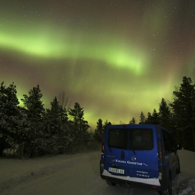 Kiruna: Northern Lights Minivan Chase with Warm Drink - The Itinerary: What to Expect