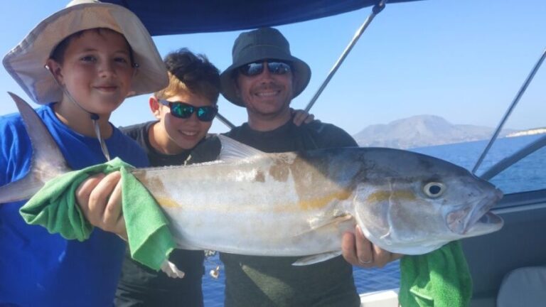 Kissamos: Private Fishing Trip with Snacks and Drinks - The Itinerary in Detail