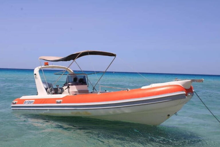 Kolymvari - Afrata - Menies - Choironisia private cruise - The Boat and Comfort