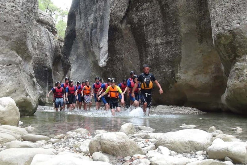 Koprulu Canyon Rafting and Canyoning incl. Lunch w/Transfer - What You Can Expect: A Step-by-Step Breakdown