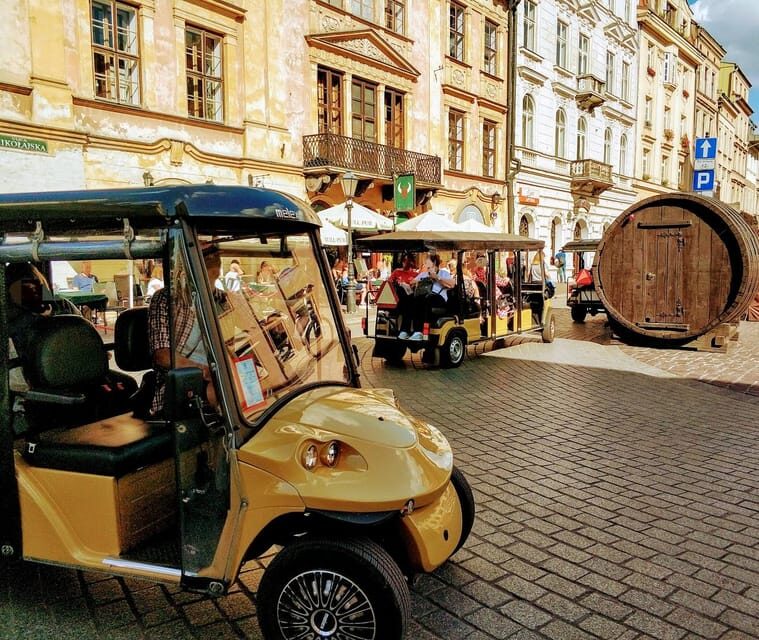 Krakow: Old Town Sightseeing Tour by Electric Golf Cart - Why This Tour Stands Out
