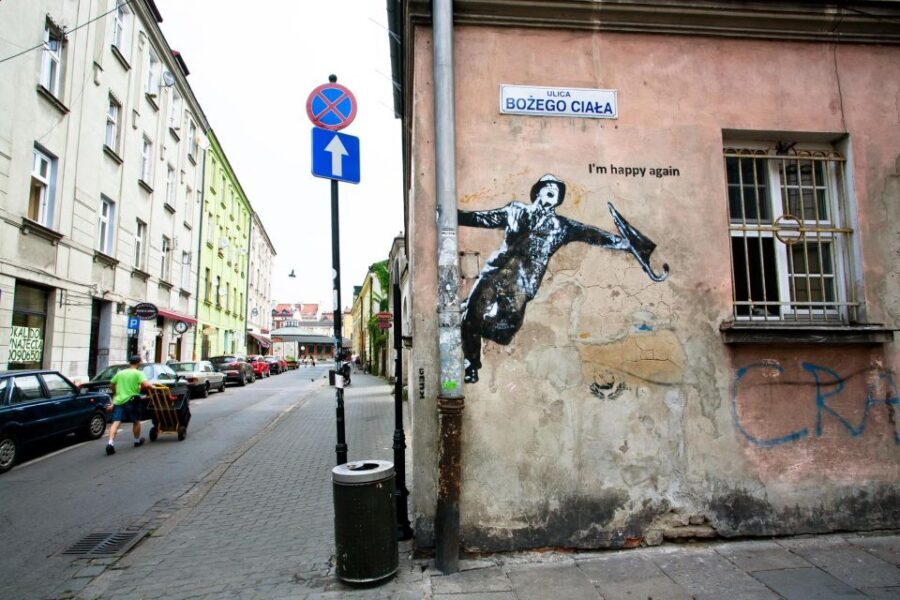 Krakow: Private walking tour on the trail of street art - The Factory District and Zabocie: From Lost Murals to New Walls