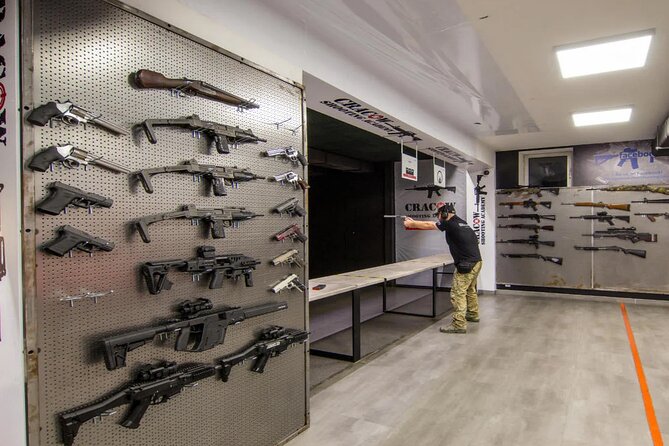 Krakow: Shooting range with Private Transport - Key Points