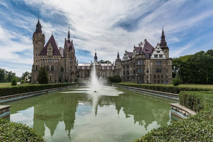 Krakow to Moszna Castle and Plawniowice Guided Tour by Car - The Charm of Plawniowice Palace and Its Gardens