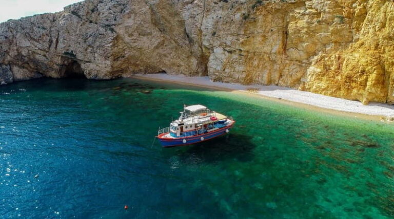 Krk: Golden Beach and Blue Cave Cruise with Welcome Drink - The Itinerary: A Well-Rounded Day on the Water