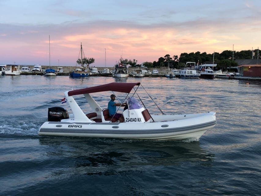Krk: Rent a boat Brig 650 Eagle - The Itinerary and What You Can Expect