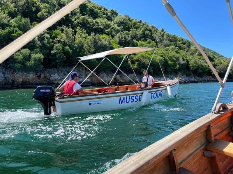 Ksamil: Mussel Sailing Tour with Food and Drink in Albania - The Itinerary in Detail