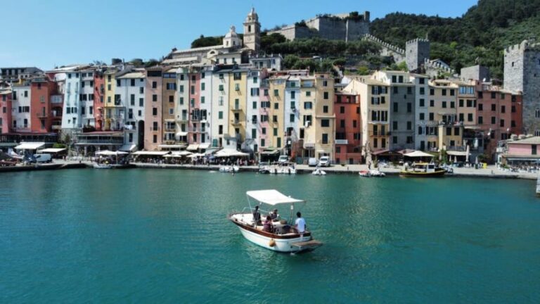 La Spezia: 3h Boat Tour Portovenere / Lerici / 3 Islands - The Route and Stops