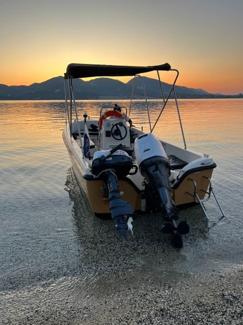 Laganas: Private boat rental with or without captain - Breaking Down the Itinerary
